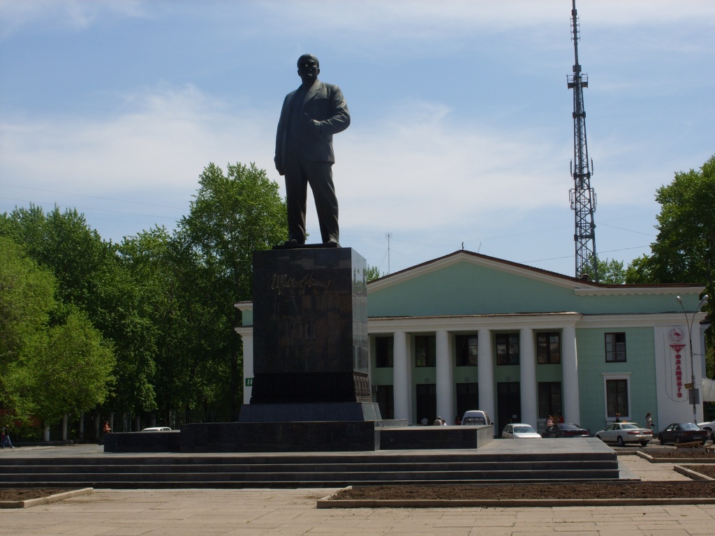 Площадь Ленина - достопримечательности Комсомольска-на-Амуре